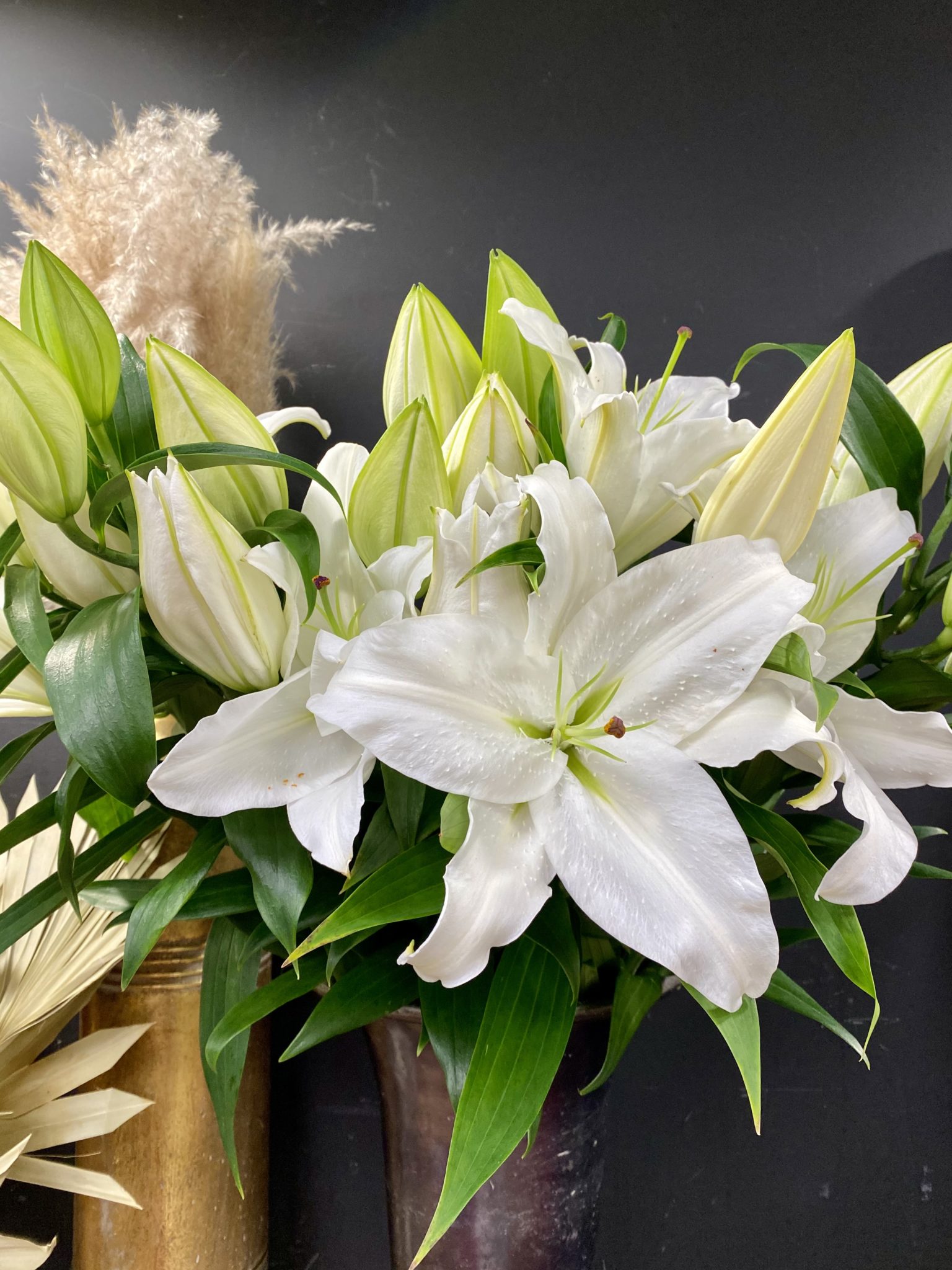 Bouquet de lys blanc - Nataly Fleurs Bouquet de lys blanc